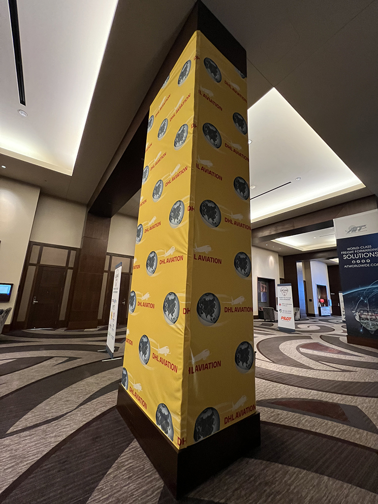 Column Wraps | Impact Banners and Signs