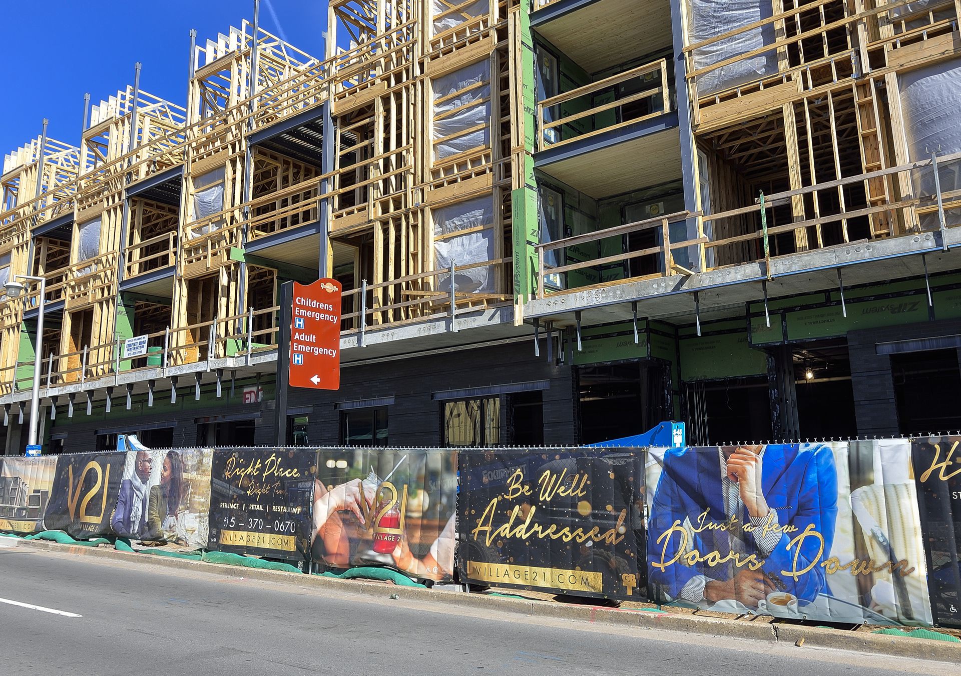 Construction Fence Wraps: Quality Solutions Nashville, TN