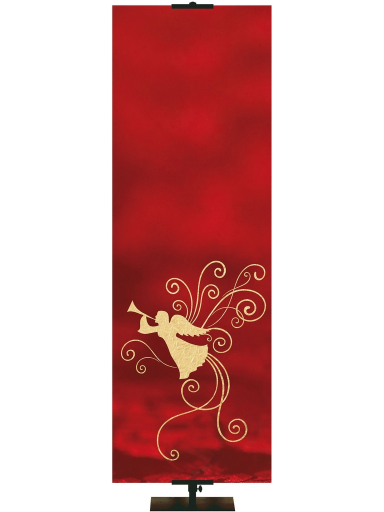 Custom Banner Advent Foil Hope, Peace, Love, Joy | Impact Banners and Signs