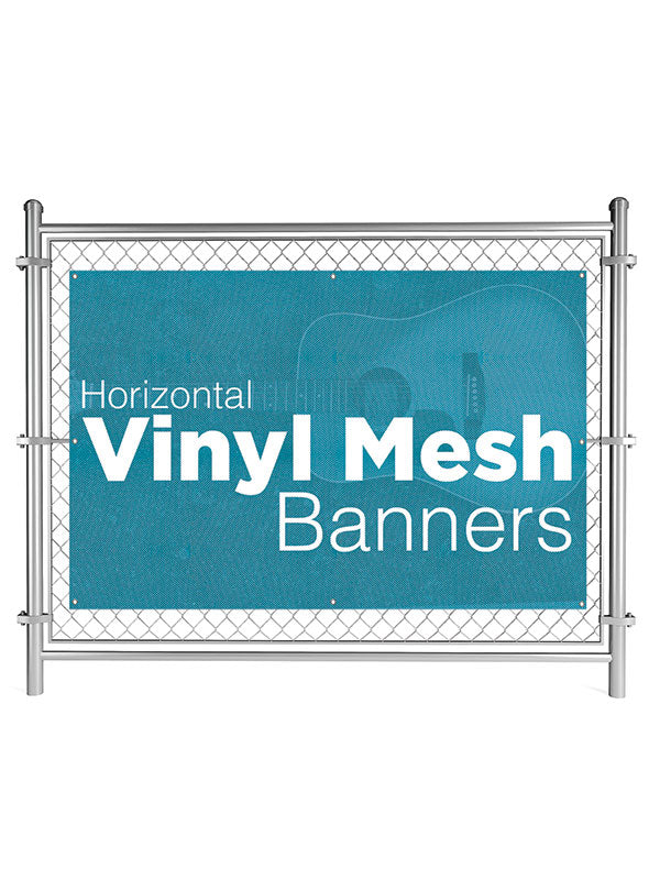 Custom Fence Wraps and Custom Vinyl Mesh Fence Banners | Impact Banners ...