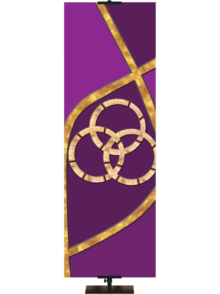 Trinity Symbol Church Banner