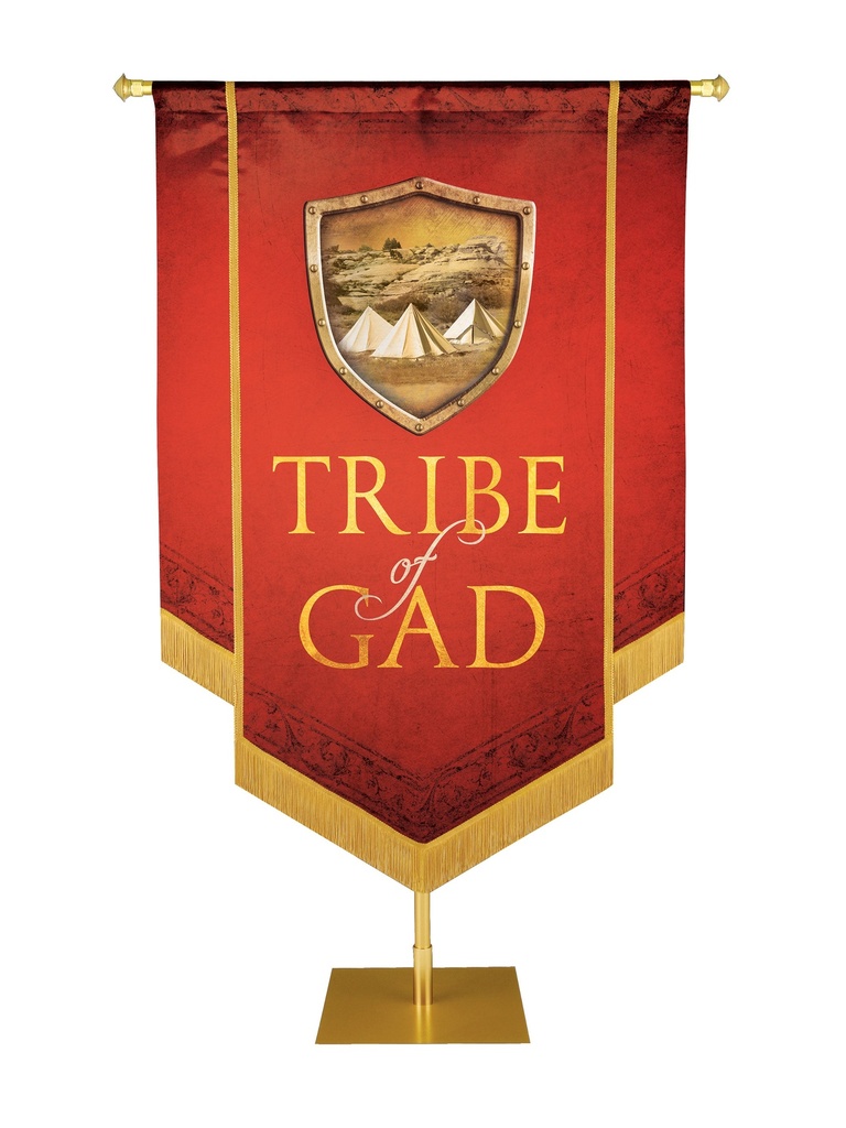 Tribe of Gad Embellished Banner